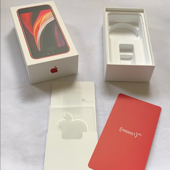 Apple | Cell Phones & Accessories | Iphone Se Apple Box Only Red 64gb ...
